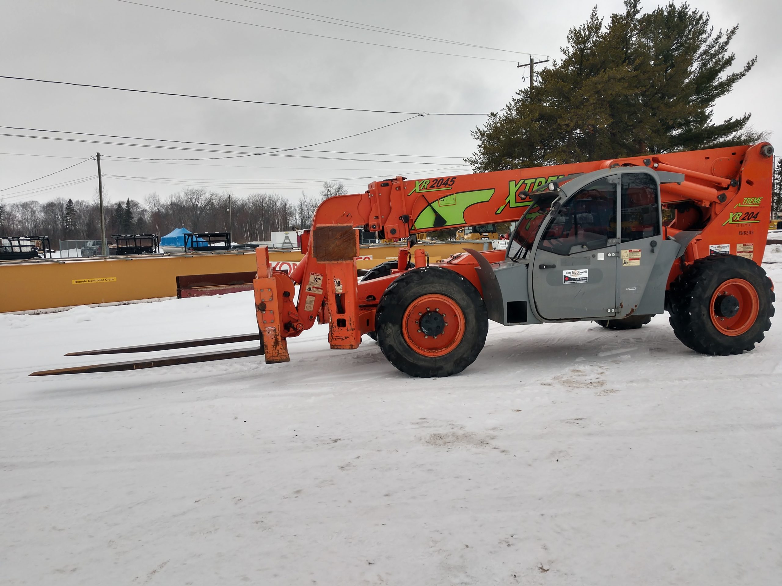 2012 Xtreme XR2045 Telehandler — Tim McDowell Equipment Ltd.