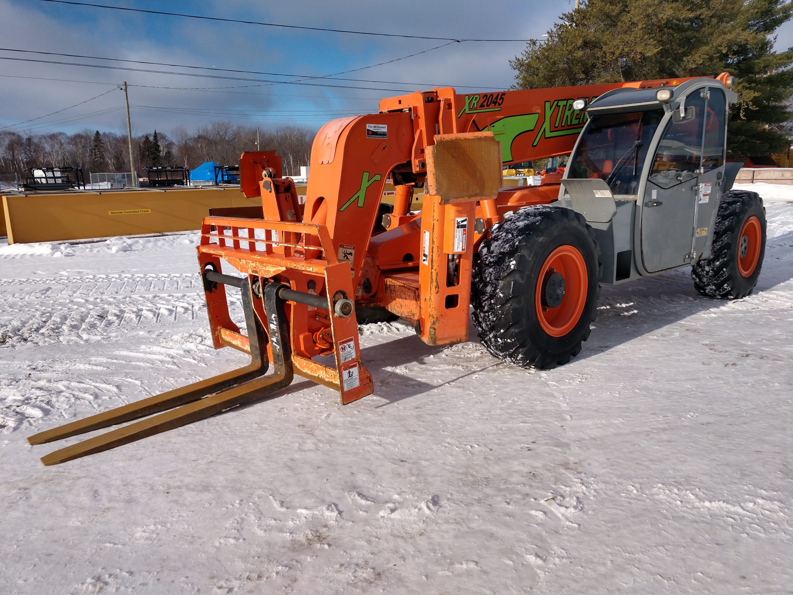 2012 Xtreme XR2045 Telehandler — Tim McDowell Equipment Ltd.