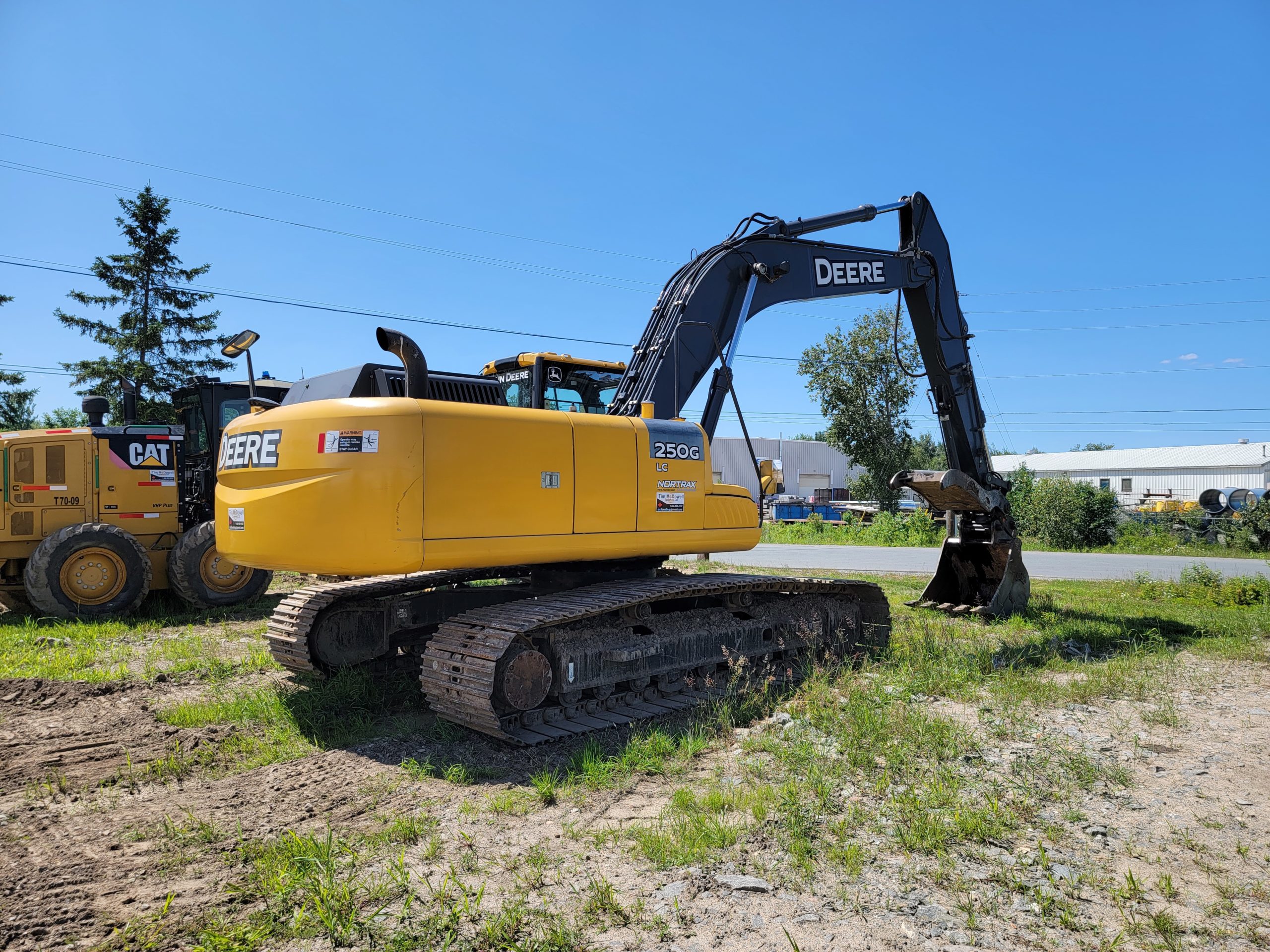 2015 John Deere 250G LC Excavator — Tim McDowell Equipment Ltd.